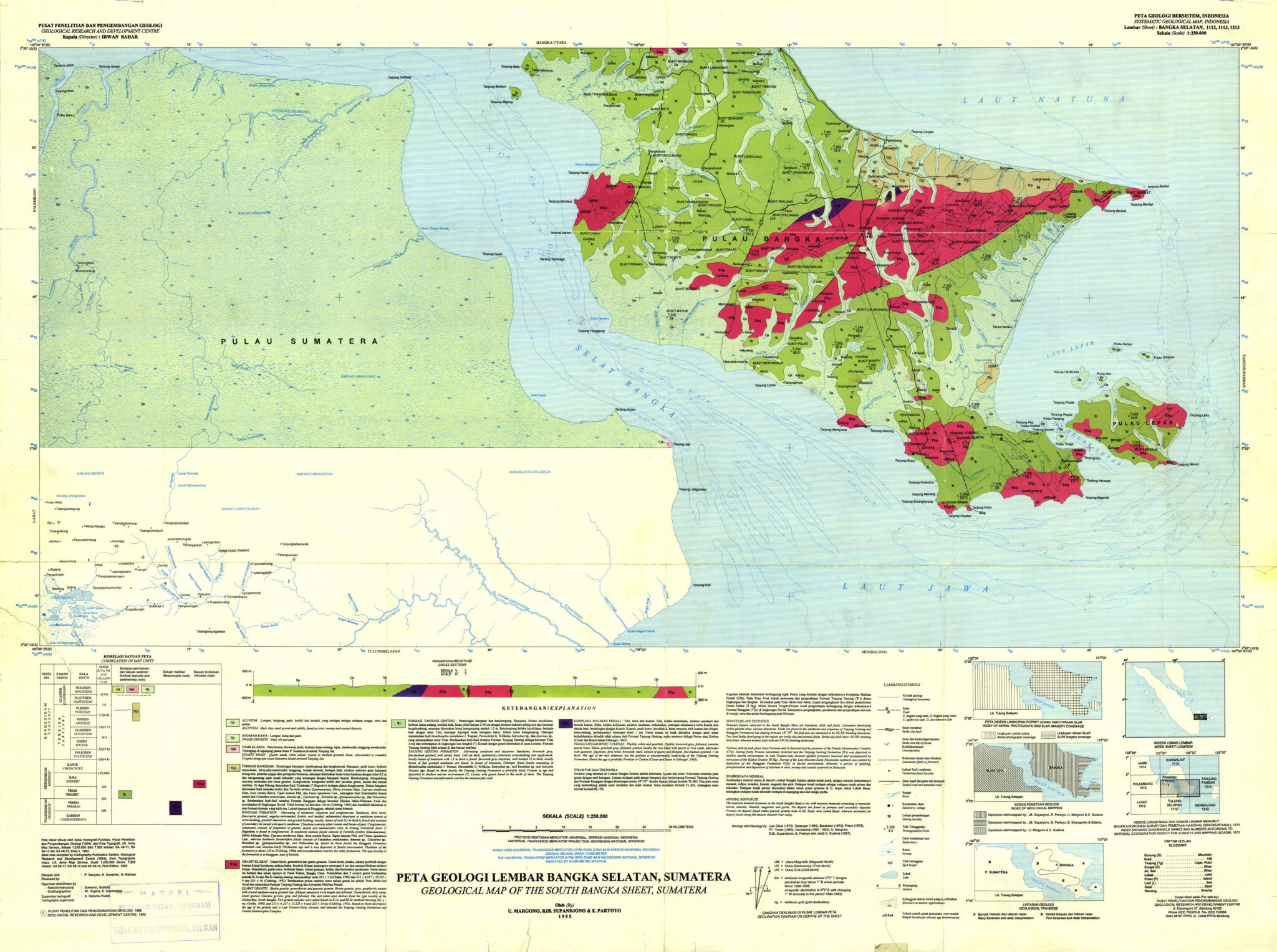 GEOLOGI REGIONAL LEMBAR BANGKA SELATAN - Geoce Axis Solution